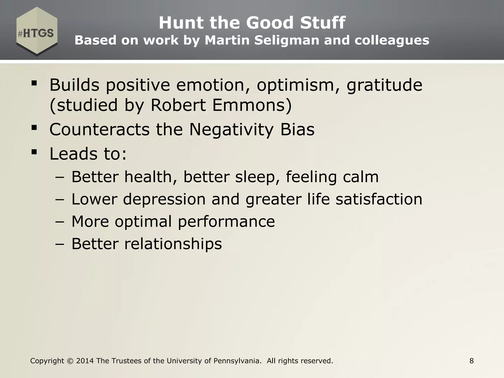 Resilience Training HTGS PowerPoint Aug 2014 v3.1 HTGS Presentation | PPT