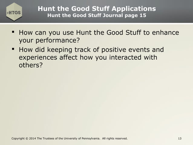 Resilience Training HTGS PowerPoint Aug 2014 v3.1 HTGS Presentation | PPT | Mental Health ...