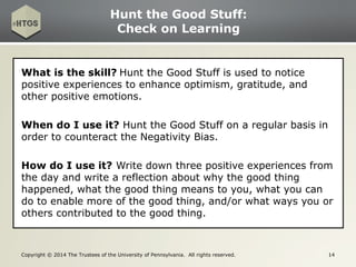 Resilience Training HTGS PowerPoint Aug 2014 v3.1 HTGS Presentation | PPT