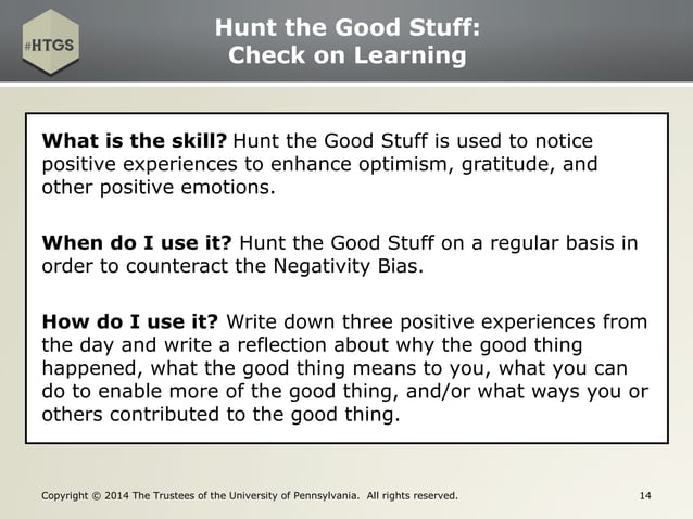 Resilience Training HTGS PowerPoint Aug 2014 v3.1 HTGS Presentation | PPT | Mental Health ...