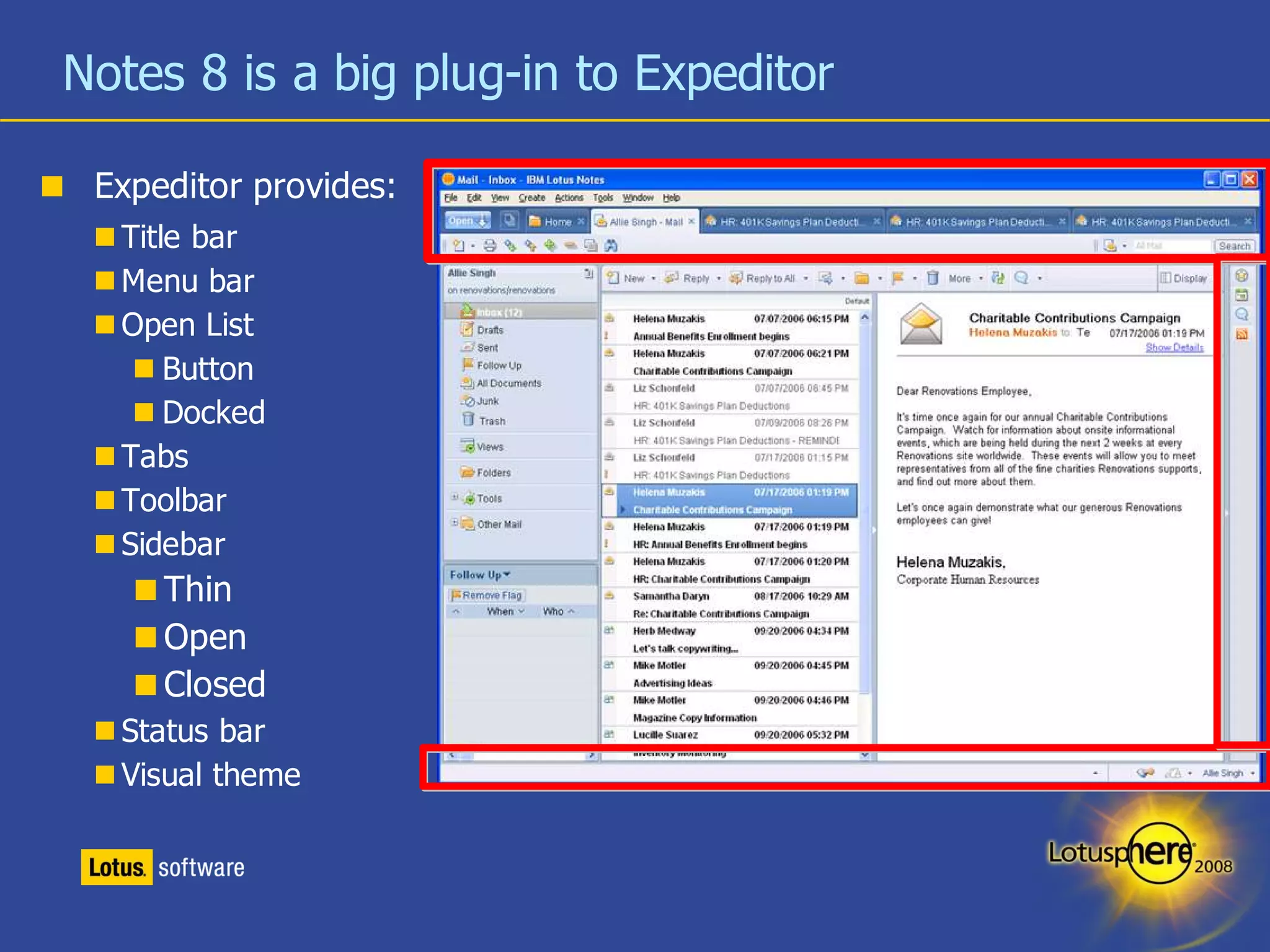 Customizing the Look of Lotus Notes 8 | PDF | Web Development | Internet