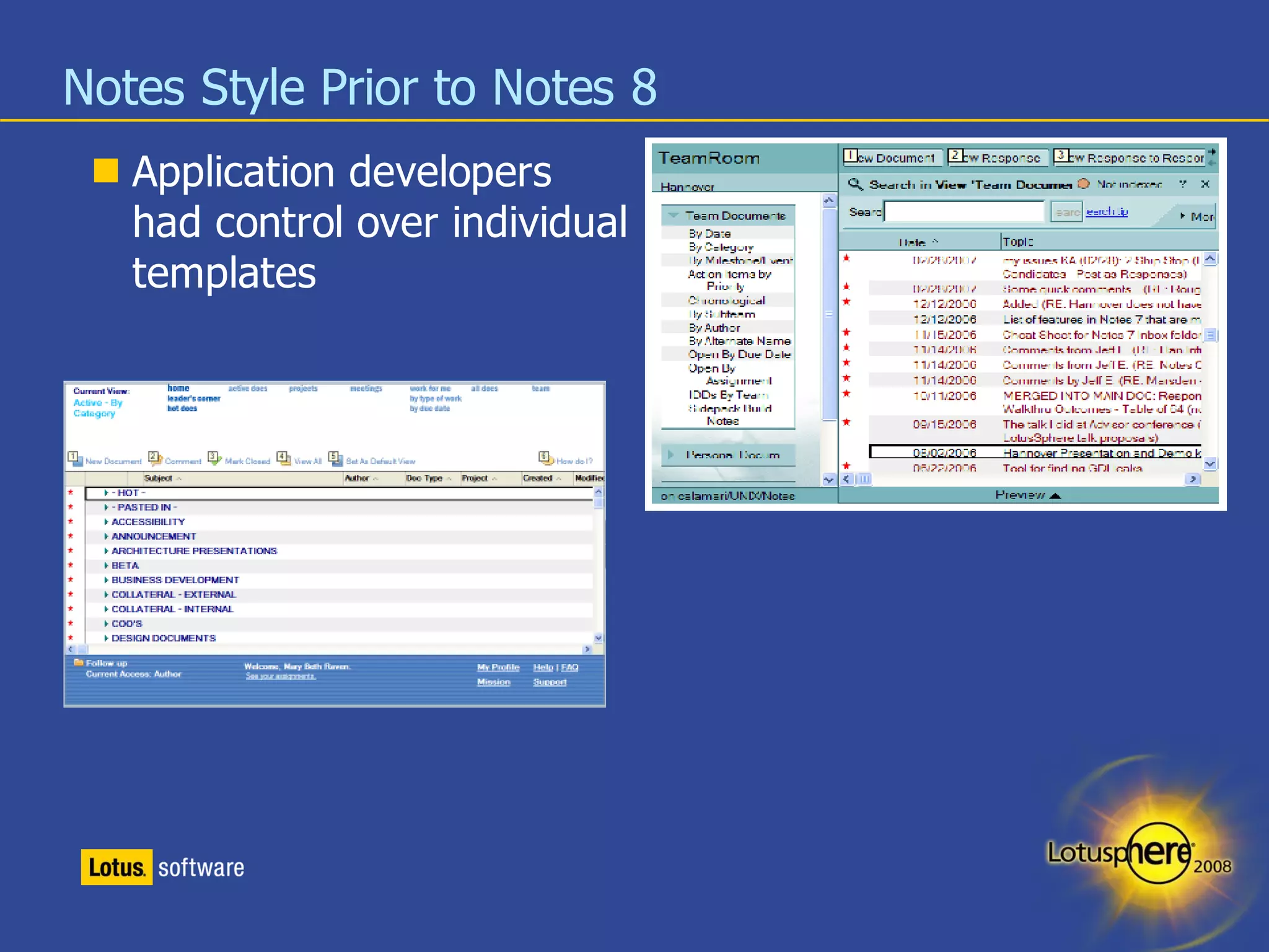 Customizing the Look of Lotus Notes 8 | PDF | Web Development | Internet