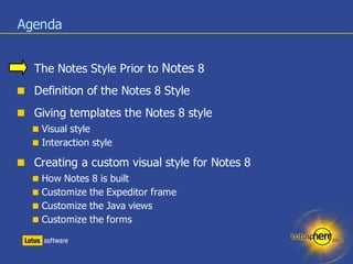 Customizing the Look of Lotus Notes 8 | PDF | Web Development | Internet