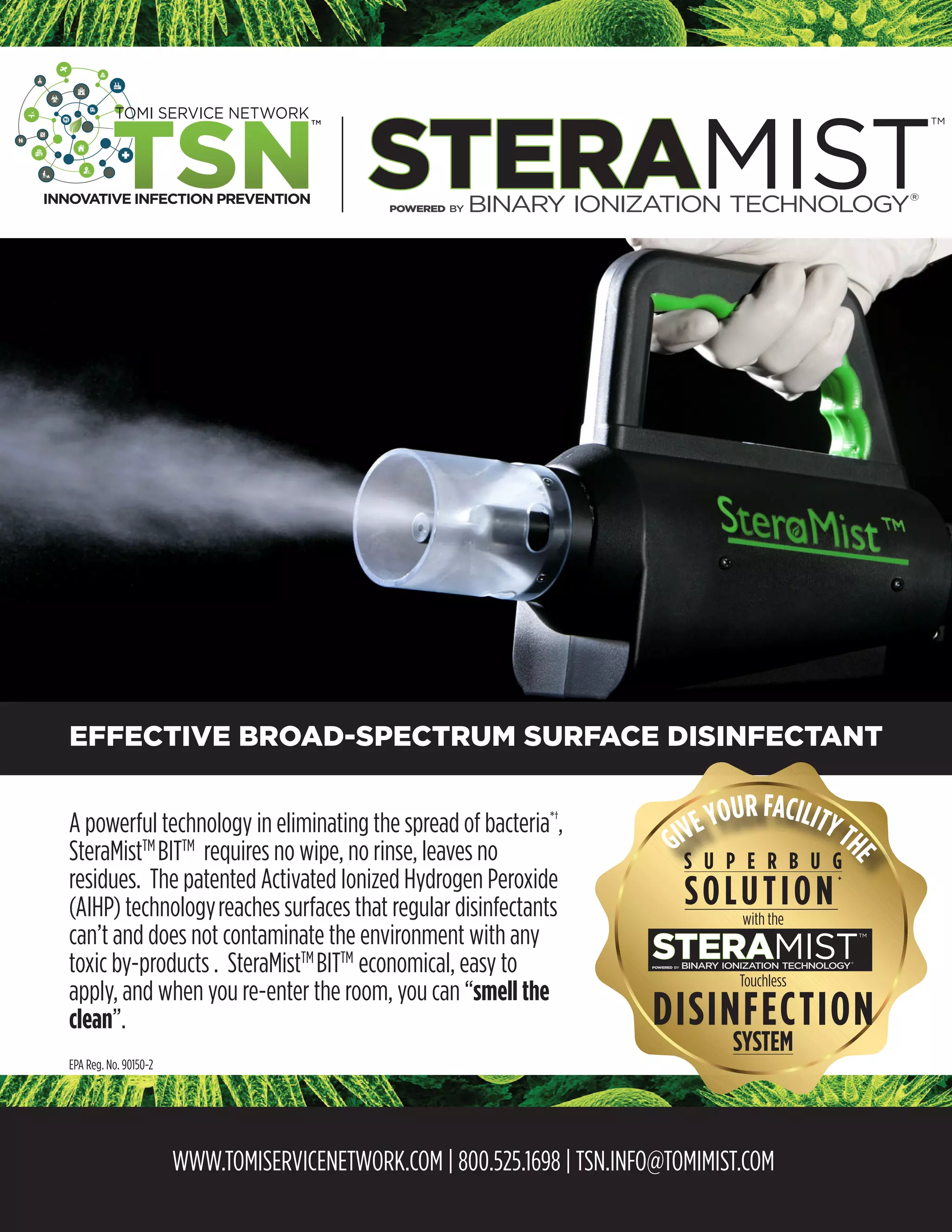 TSN_SteraMist_One_Sheet | PDF