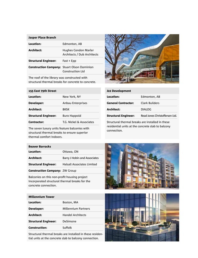 Isokorb Structural Thermal Breaks Reference Brochure | PDF