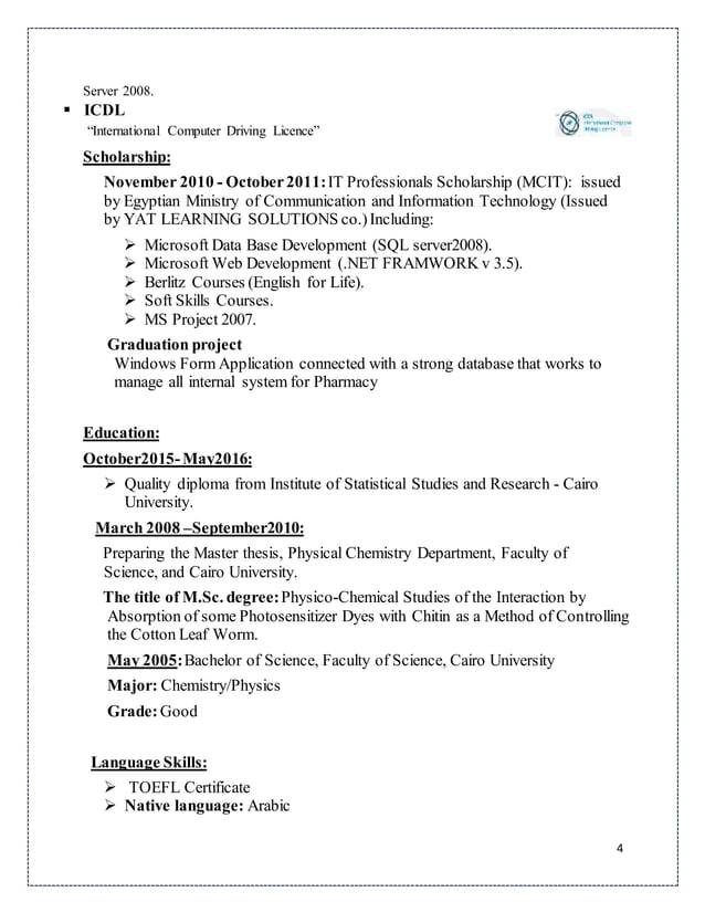 Heba Ismail CV | PDF