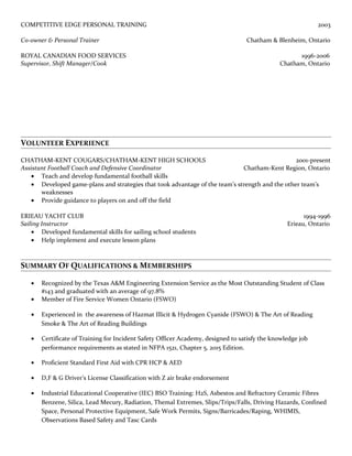 Wilson, Ryan - F4 Resume | PDF