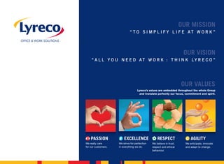 2016 LYRECO CORPORATE BROCHURE_WITH STRATEGIC PARTNERS | PDF