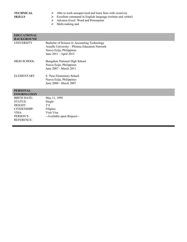 sarah jane cv2 (1) | PDF