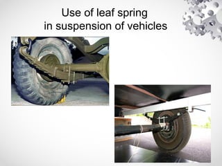Introduction to leaf spring | PPT | Auto Technology | Automotive