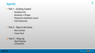 IBM ConnectED 2015 - AD302 - Responsive Application Development for XPages | PPT