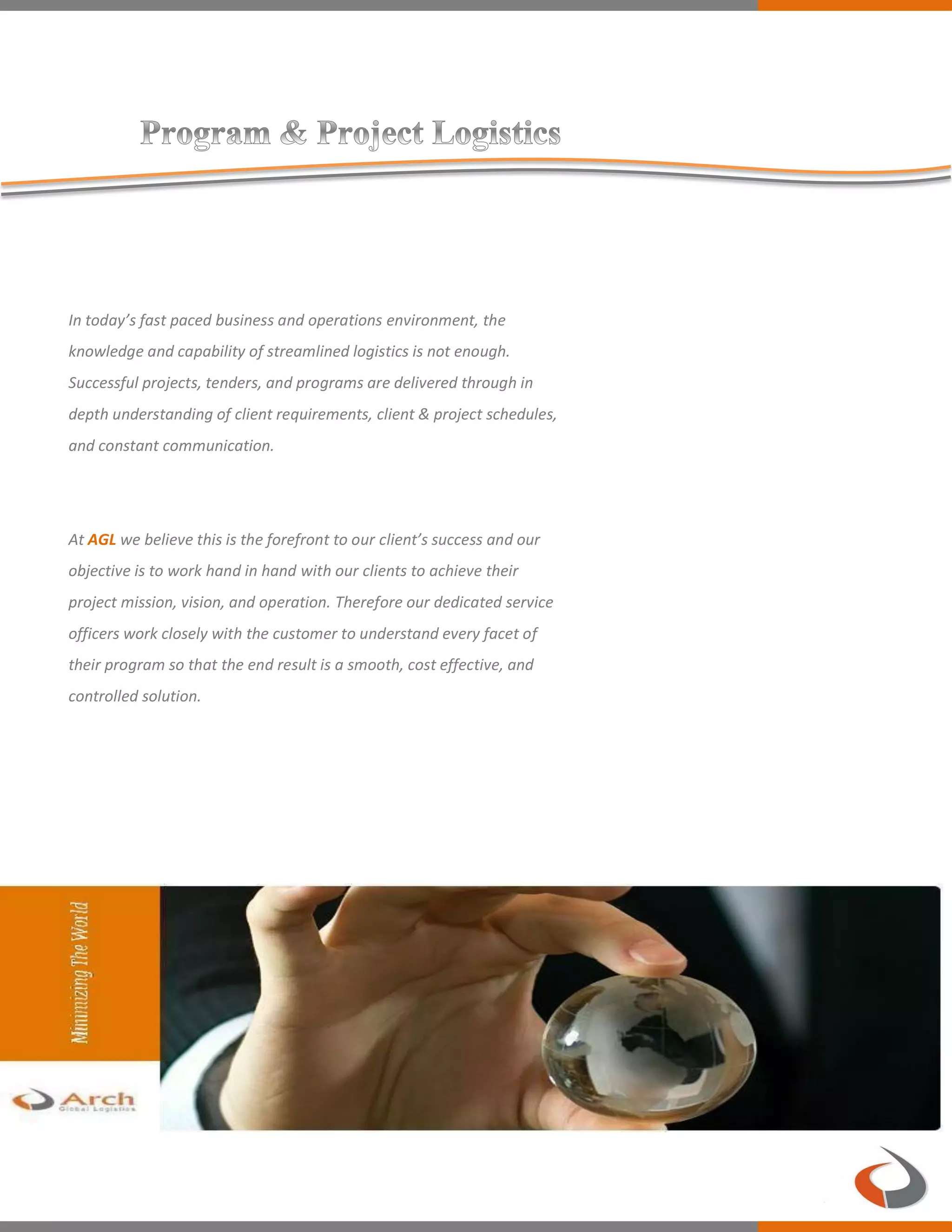 Arch Global Logistics - AGL | PDF
