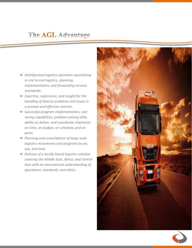 Arch Global Logistics - AGL | PDF