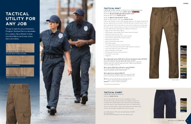 2016 Propper Full Line Catalog abridged