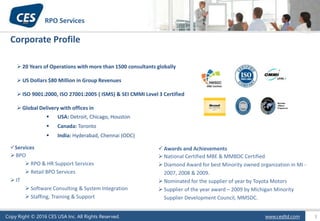 CES Presentation | PPT