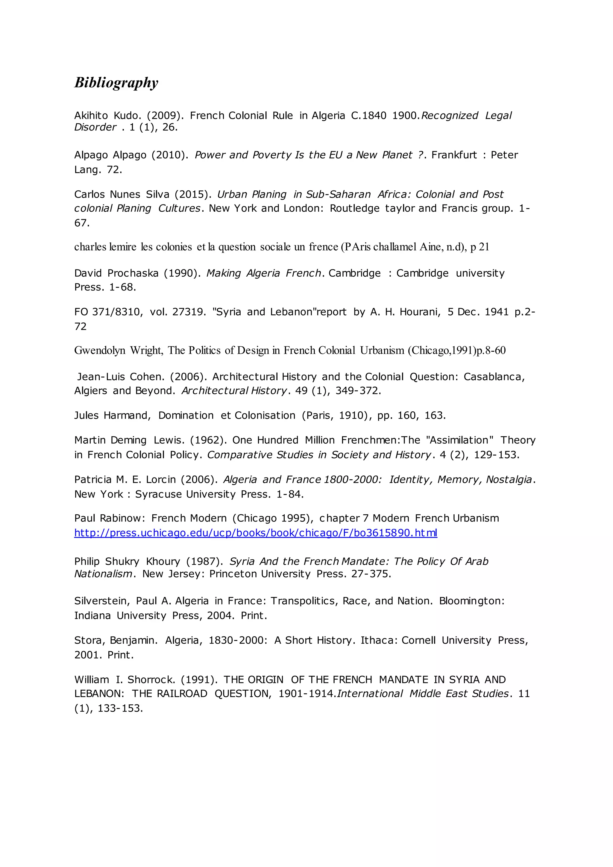 final French urbanism Lebanon and Algerian edited (2) | DOCX