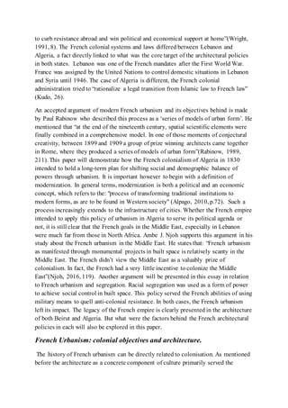 final French urbanism Lebanon and Algerian edited (2) | DOCX