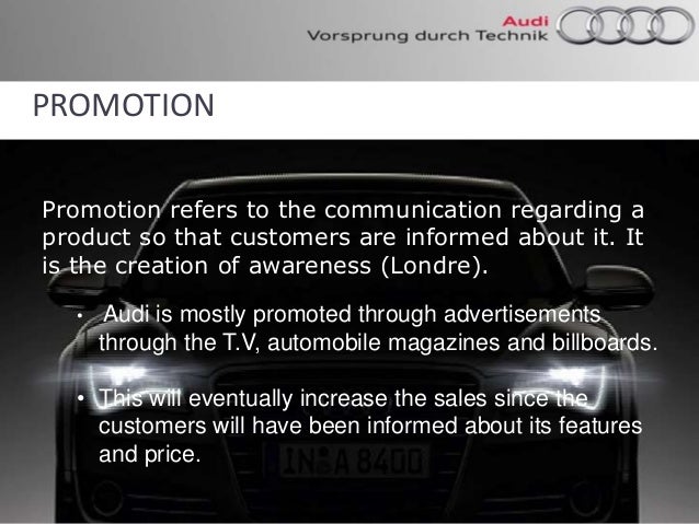 Marketing- My AUDI Presentation