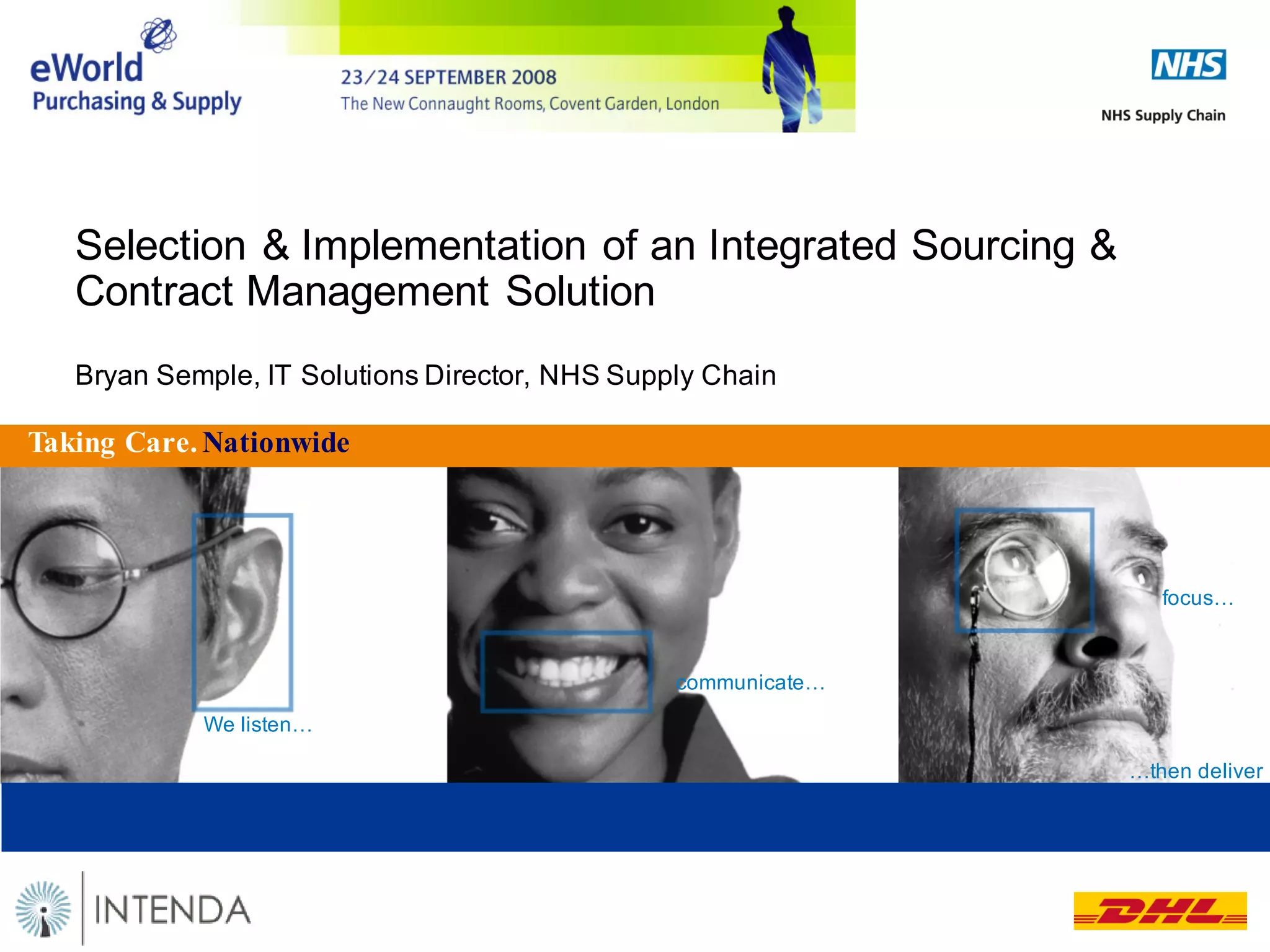 eWorld - NHSSC Presentation Sept 2008 v2 | PDF