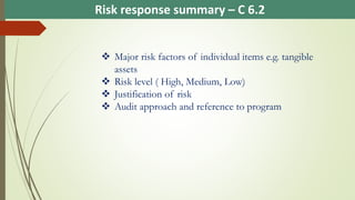 Presentation 2 - Planning and Internal Control Evaluation | PPTX ...