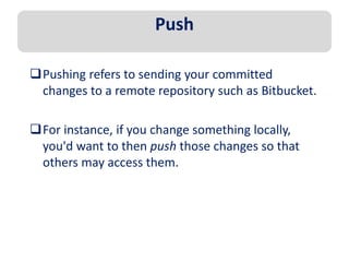 BitBucket presentation | PPTX