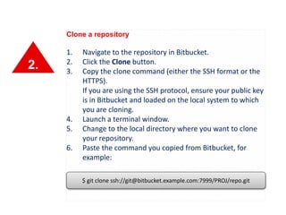 BitBucket presentation | PPTX
