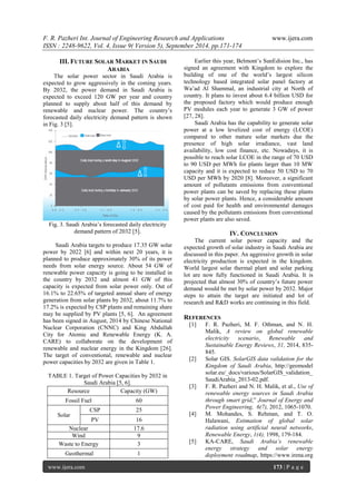 Solar Power Potential In Saudi Arabia | PDF | Power and Energy Industry ...