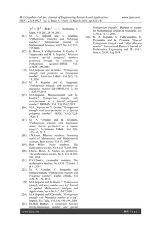 Special Pythagorean Triangles And 9-Digit Dhuruva Numbers | PDF