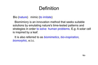 Biomimicry presentation | ODP