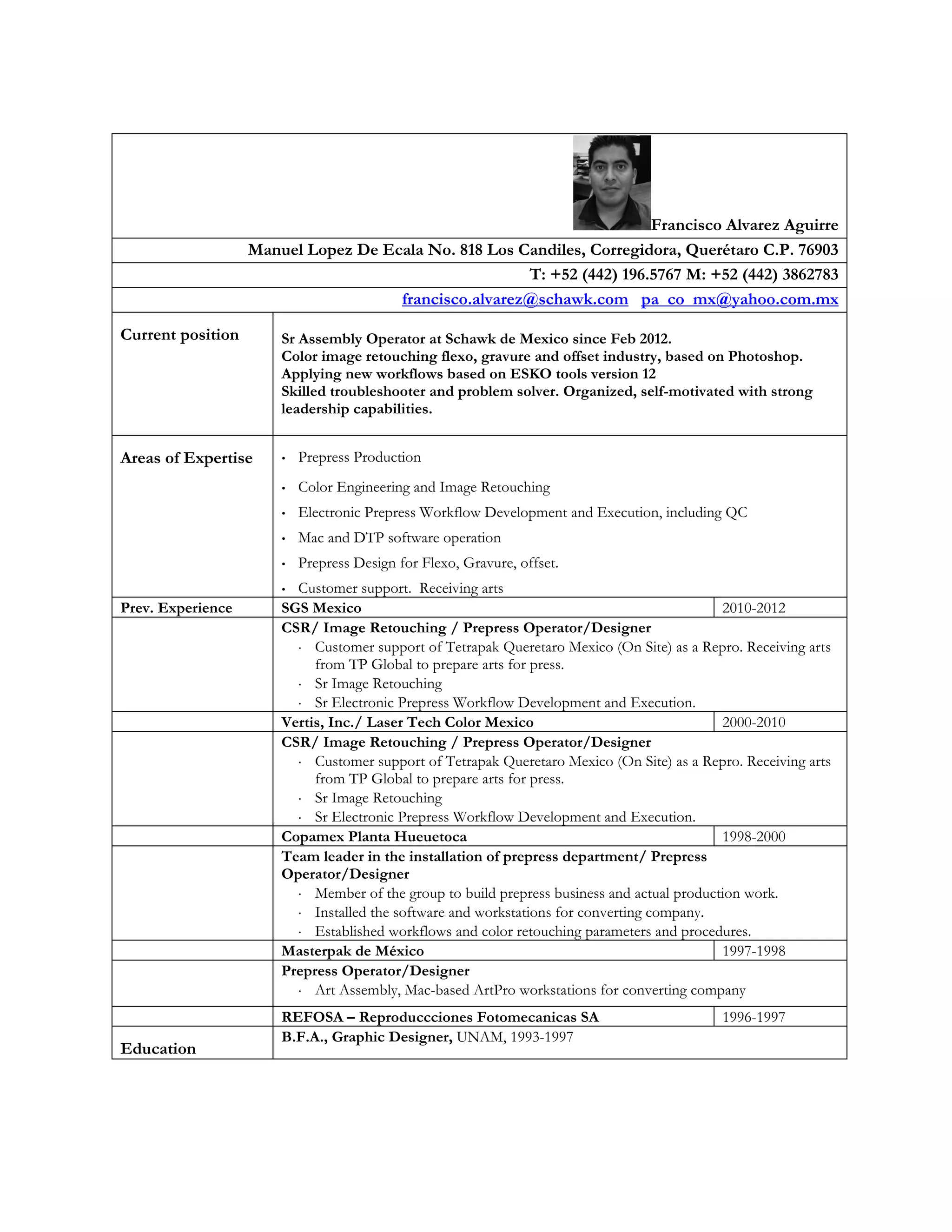 Francisco Alvarez_Resumen_2015 | PDF | Business | Business and Finance
