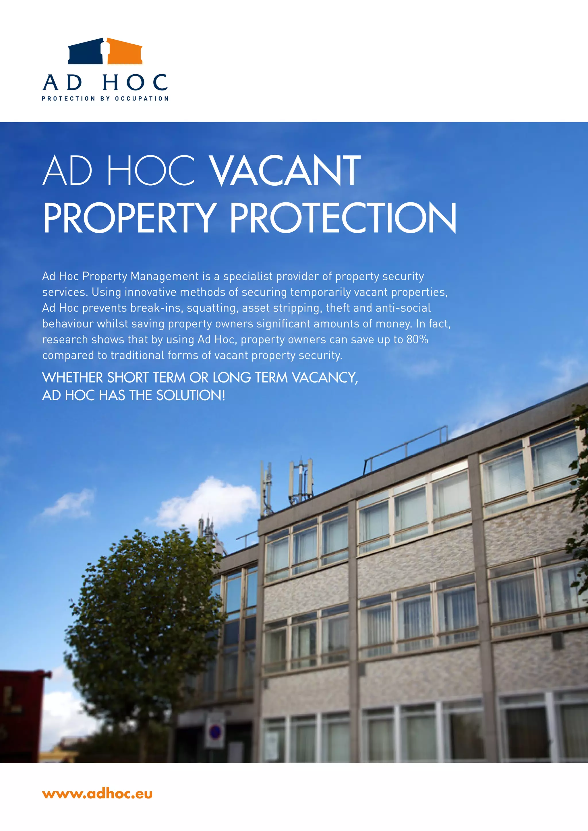 Ad Hoc Brochure | PDF