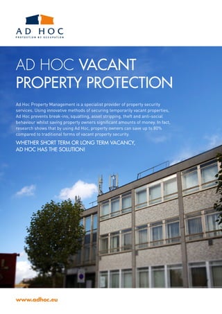 Ad Hoc Brochure | PDF
