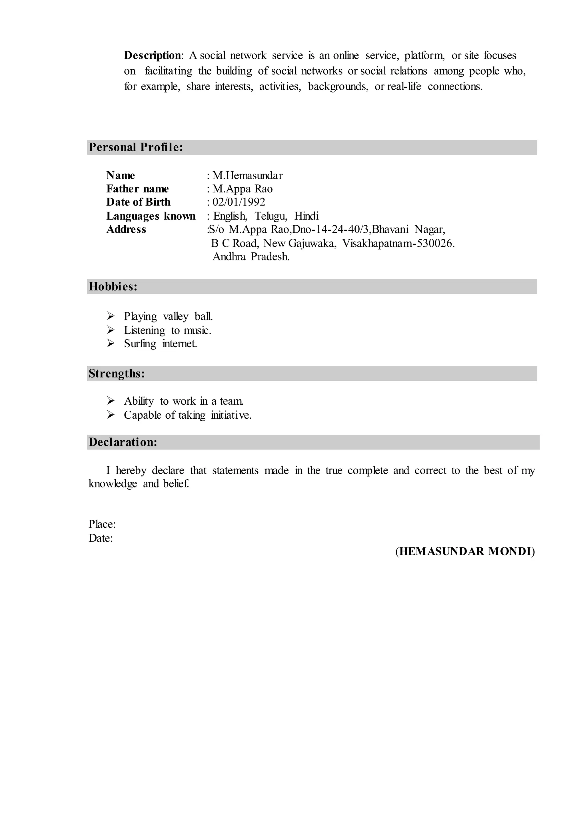 HEMA SUNDAR RESUME6 (2) | DOCX | Databases | Computer Software and Applications