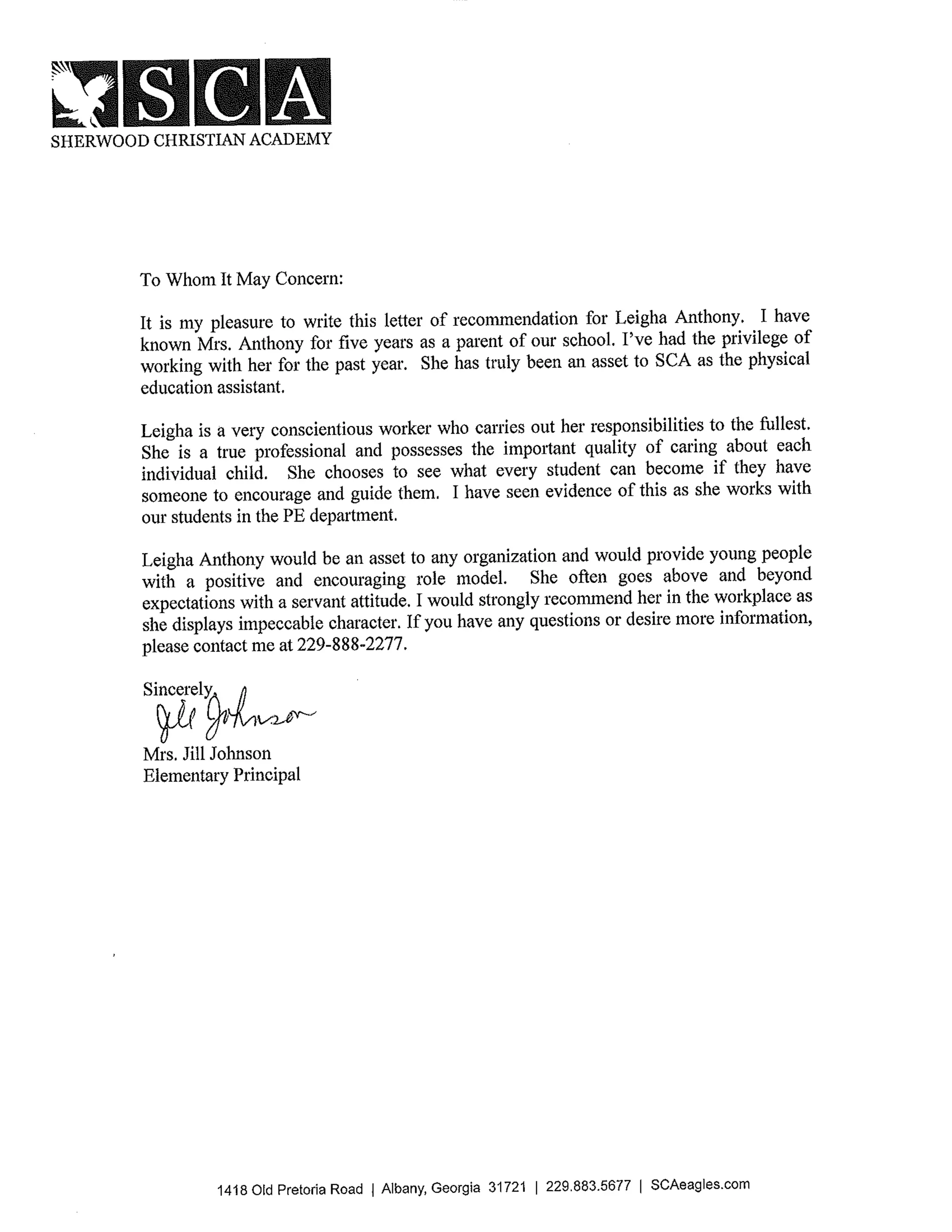 Reference Letter | PDF