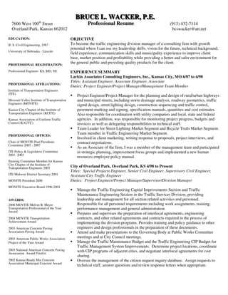 2015 Resume - Private Sector | PDF