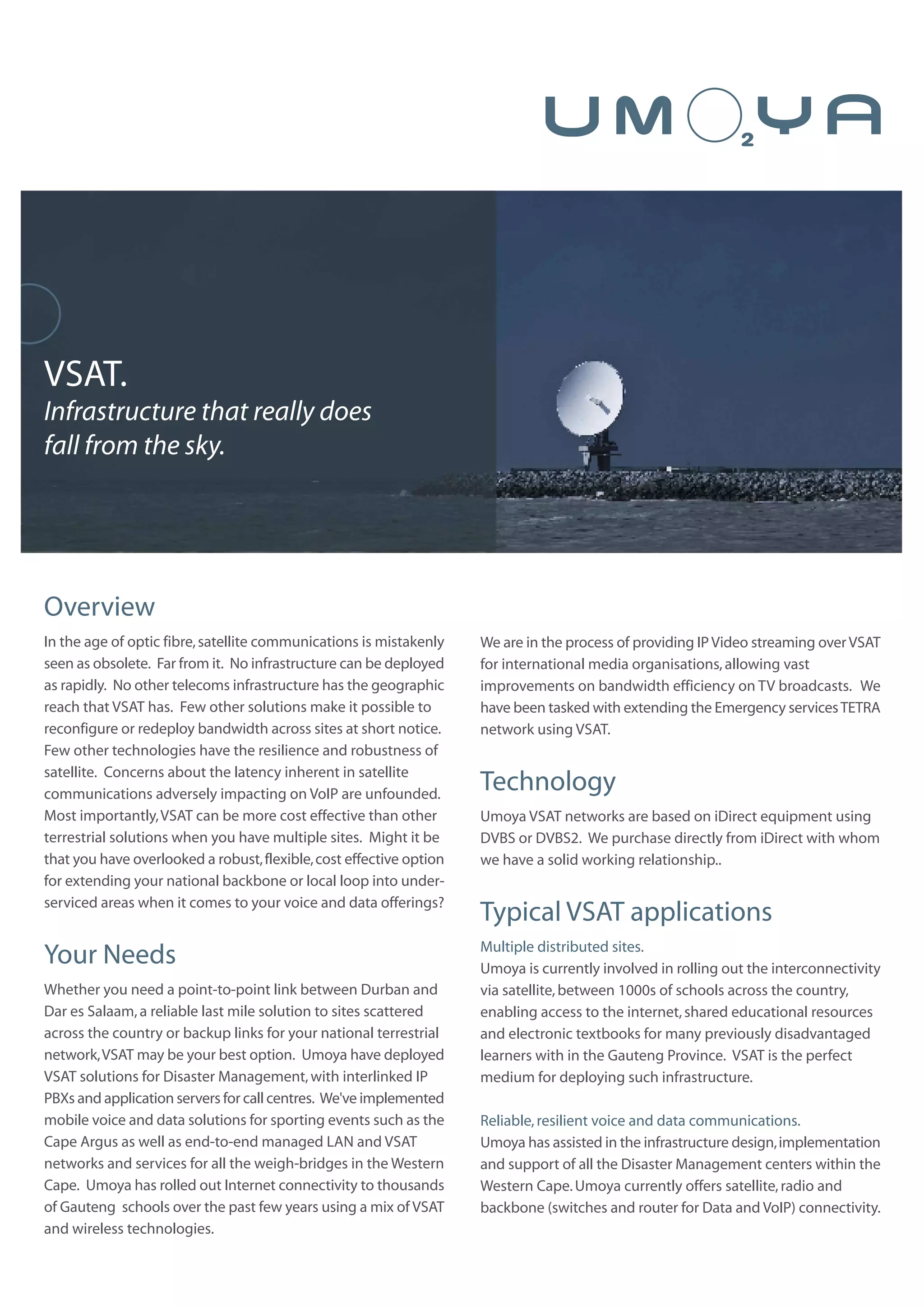 Umoya Brochures | PDF