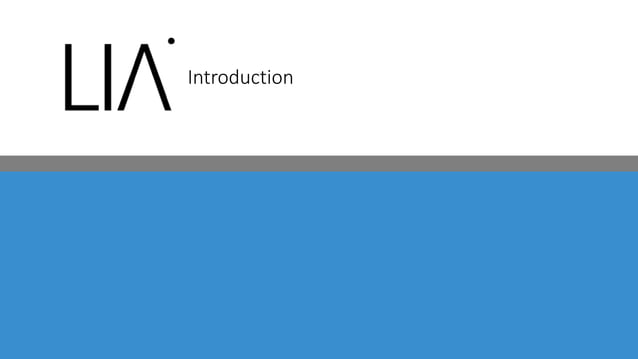 LIA Introduction | PPT
