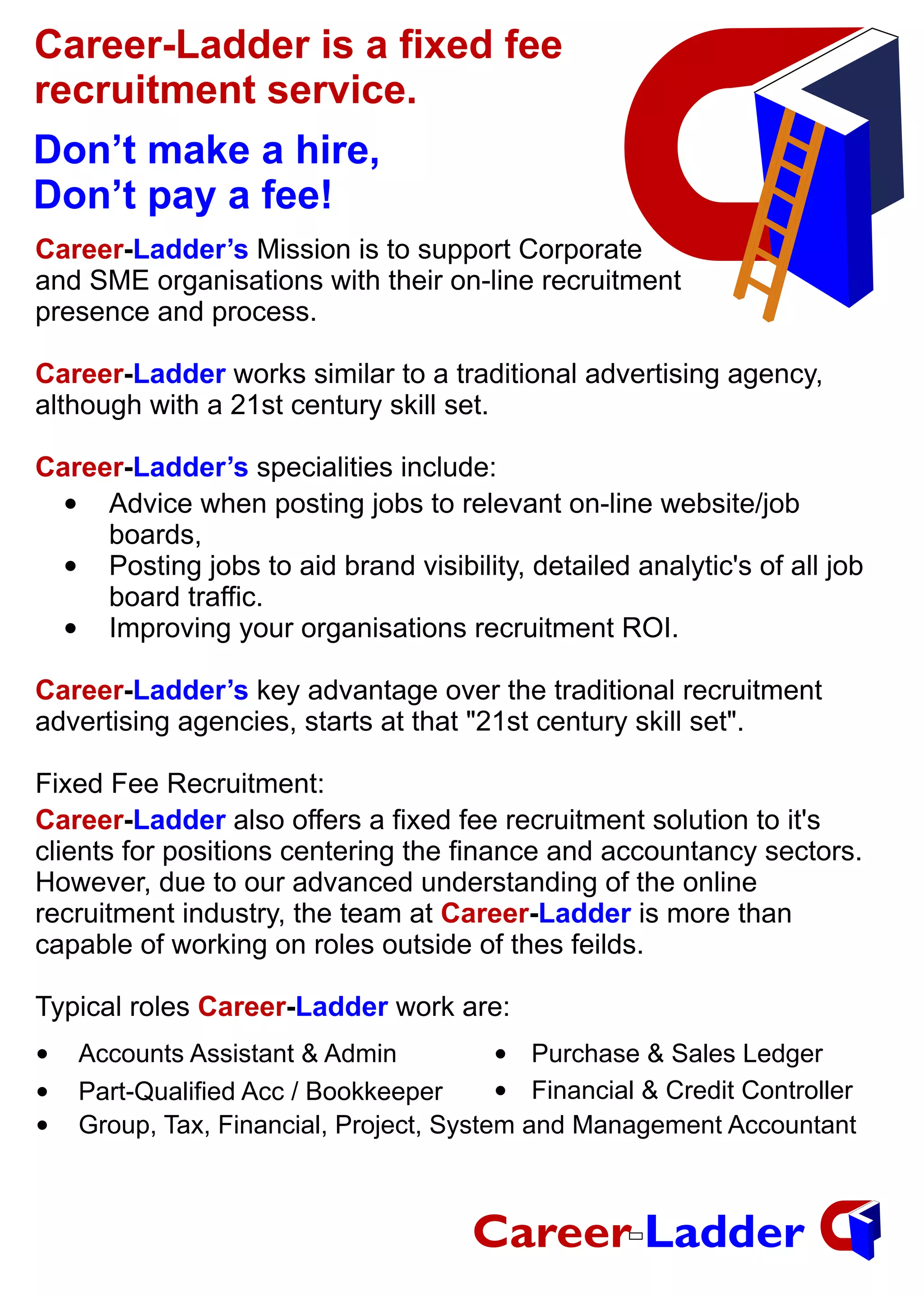 Career-Ladder Brouchure A4 | PDF