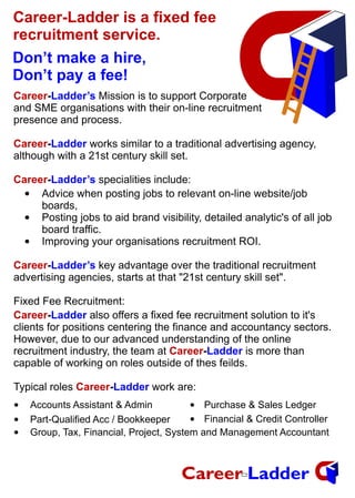Career-Ladder Brouchure A4 | PDF