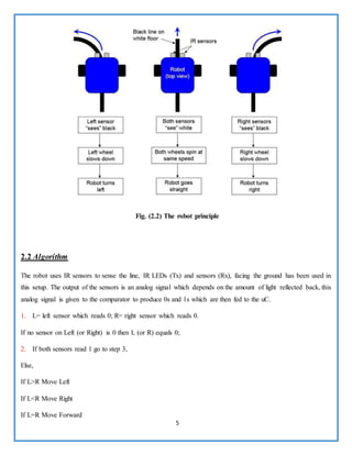 Line follower robot | PDF | Computer Peripherals | Computing
