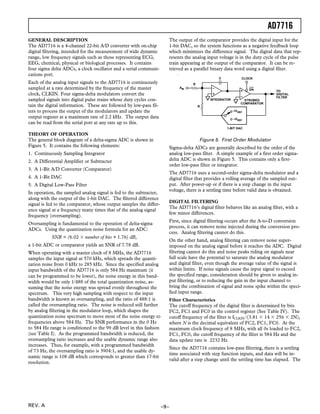 Ad7716 | PDF