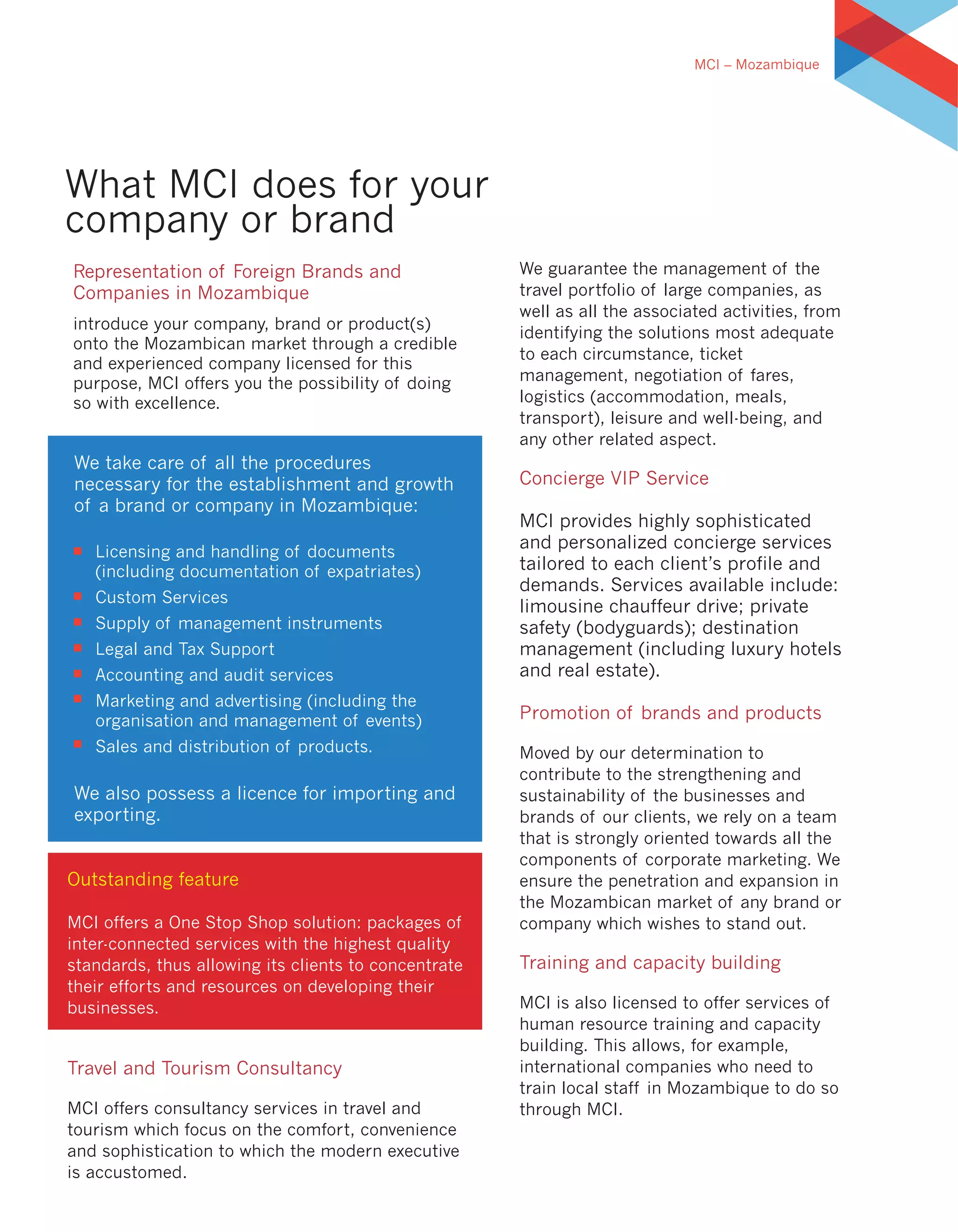 MCI brochure EN | PDF
