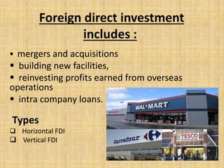 Presentation on FDI | PPT