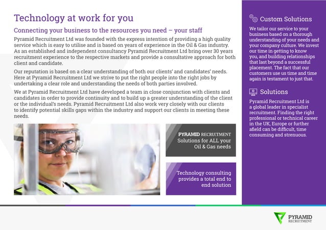 Oil and Gas Brochure | PPT