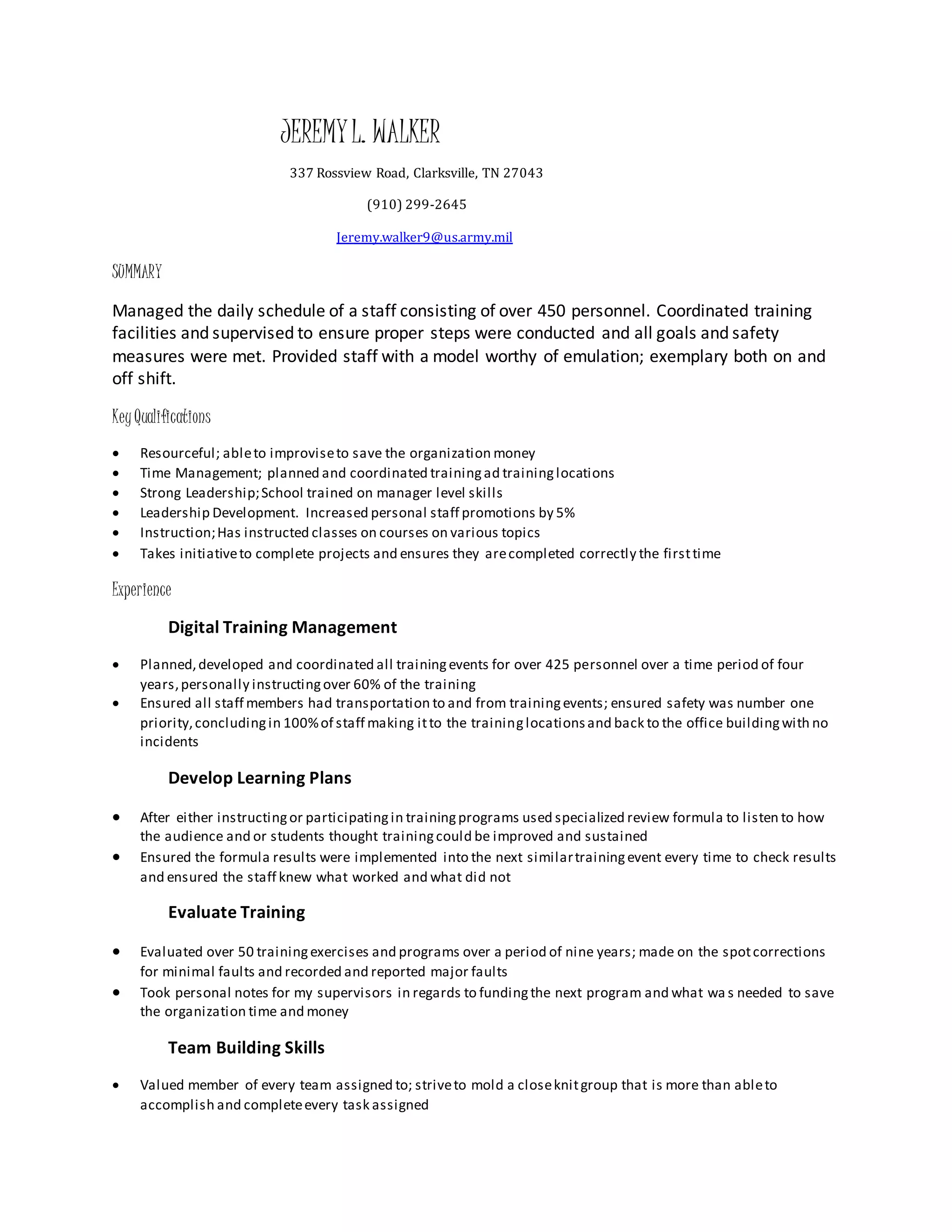 Jay's Resume | PDF