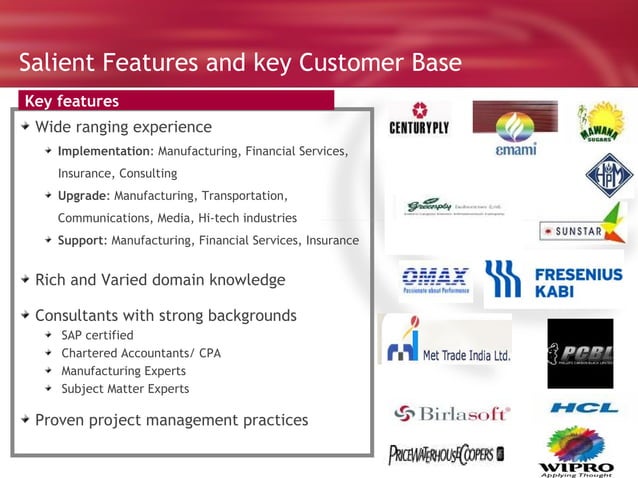 Sanchit SAP Application Capability | PPT