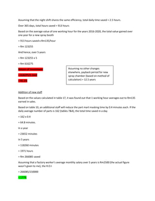 Paint Spray Room Proposal | PDF | Painting | Arts and Crafts