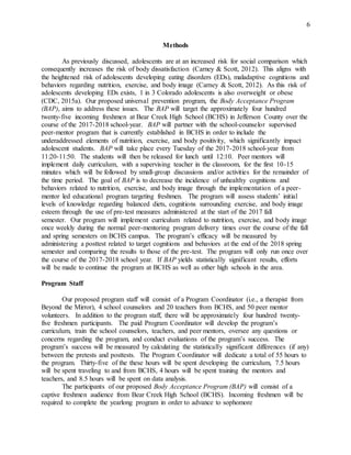 Body Acceptance Program | DOCX