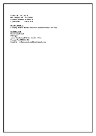 Rameez Bava new cv | PDF