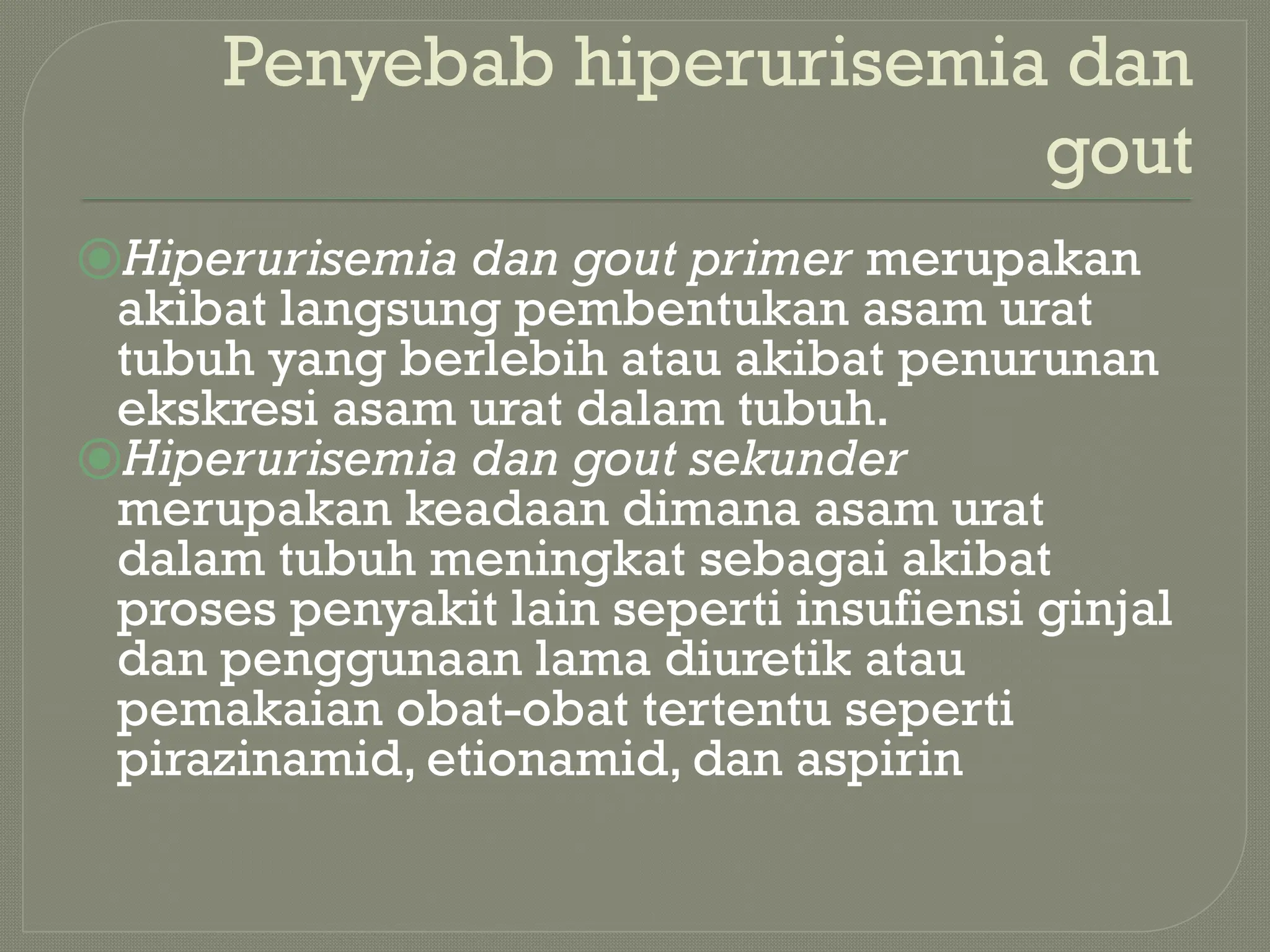 GOUT rheumatoid arthortis atau asam urat.pptx